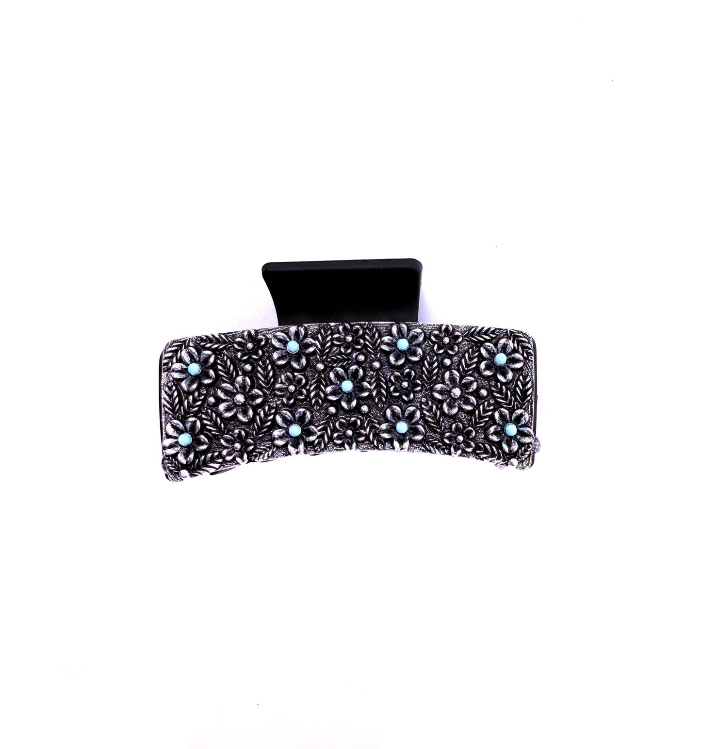 Western Flower Metal Plate Hair Claw – Ranchmans Farm & Feed Store