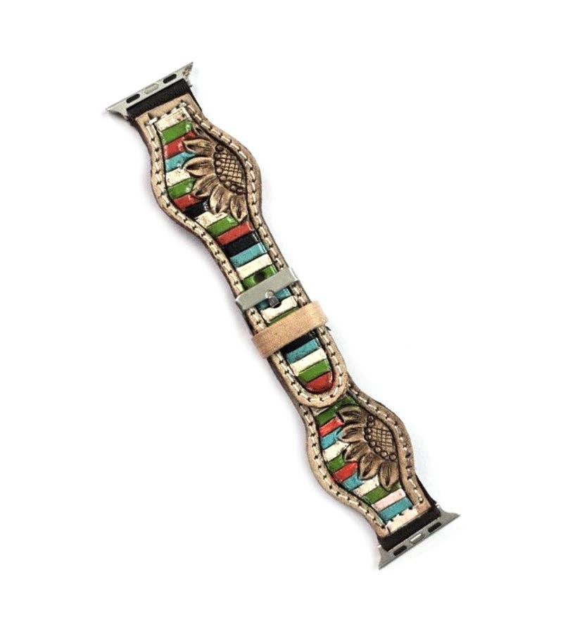 Western Hand Tooled Apple Watch Band – Ranchmans Farm & Feed Store