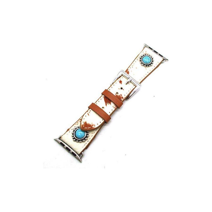 WESTERN GENUINE COWHIDE APPLE WATCH BAND – Ranchmans Farm & Feed Store