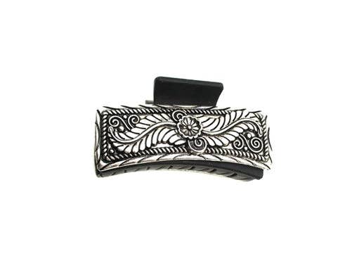 Western Metal Plate Hair Claw – Ranchmans Farm & Feed Store