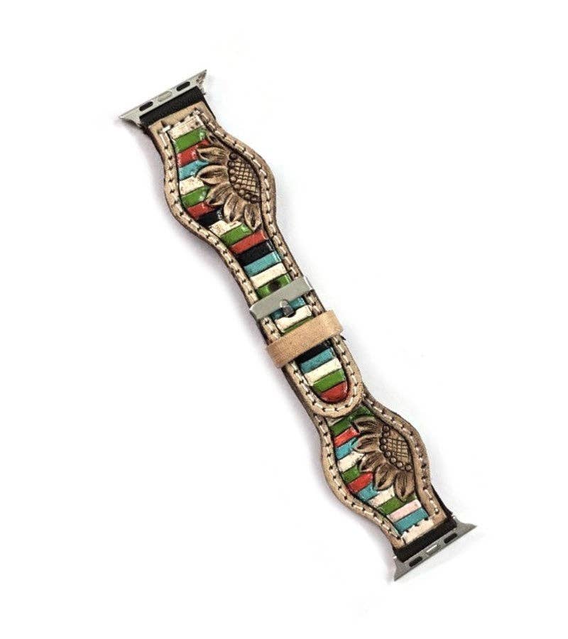 Western Hand Tooled Apple Watch Band – Ranchmans Farm & Feed Store