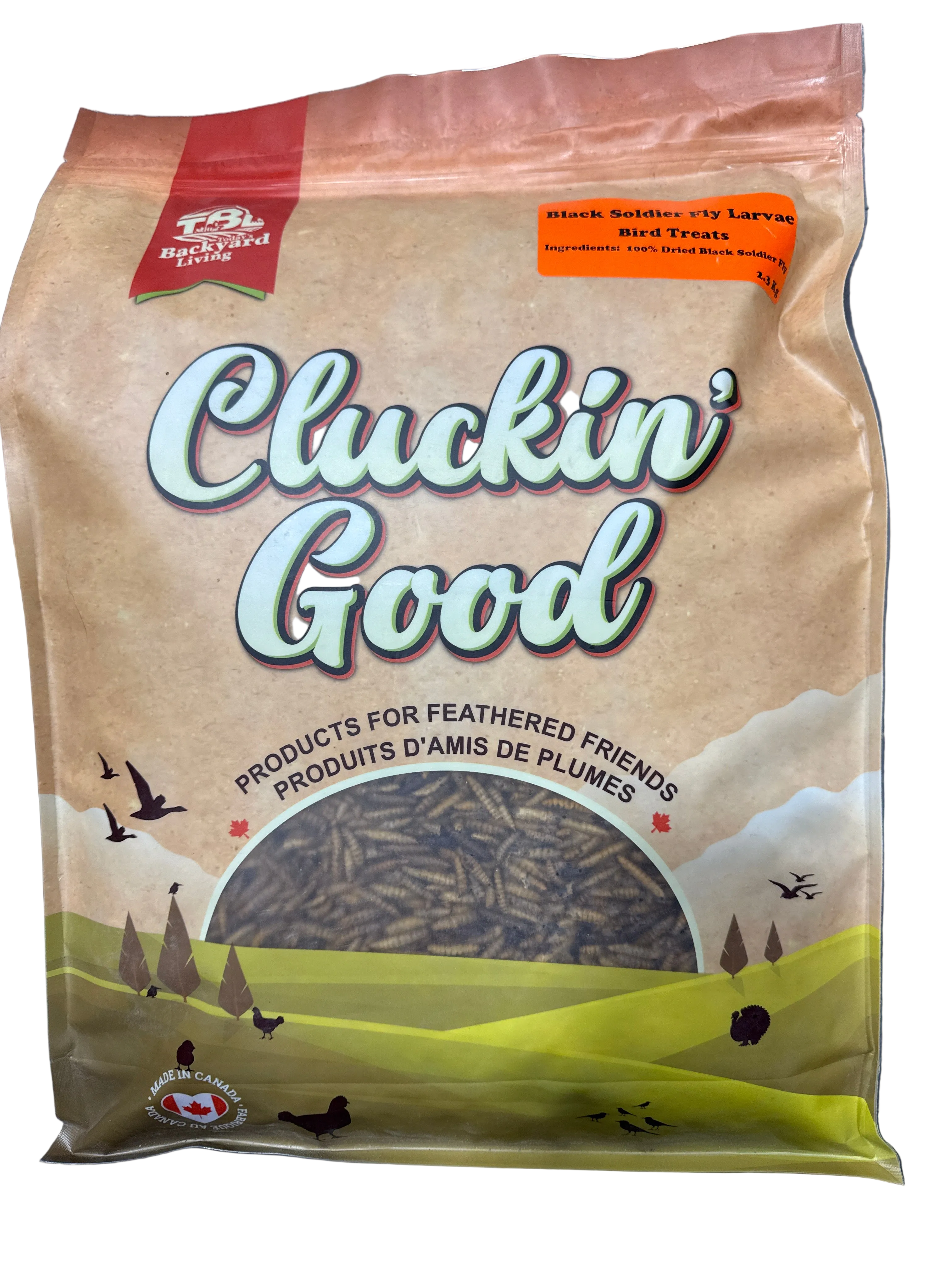 Cluckin' Good-Fly Larvae (Grubs) 2.3 Kg – Ranchmans Farm & Feed Store