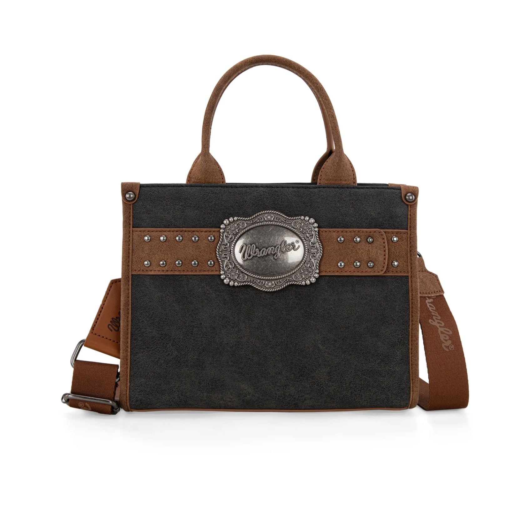 WRANGLER Purse, Tote, Crossbody, Brown, Tooled WG250-81202BK ...