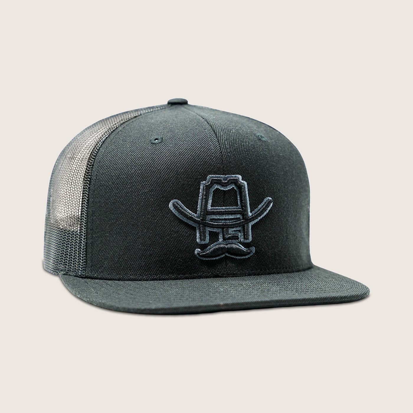 The Blackout Trucker Hat – Ranchmans Farm & Feed Store